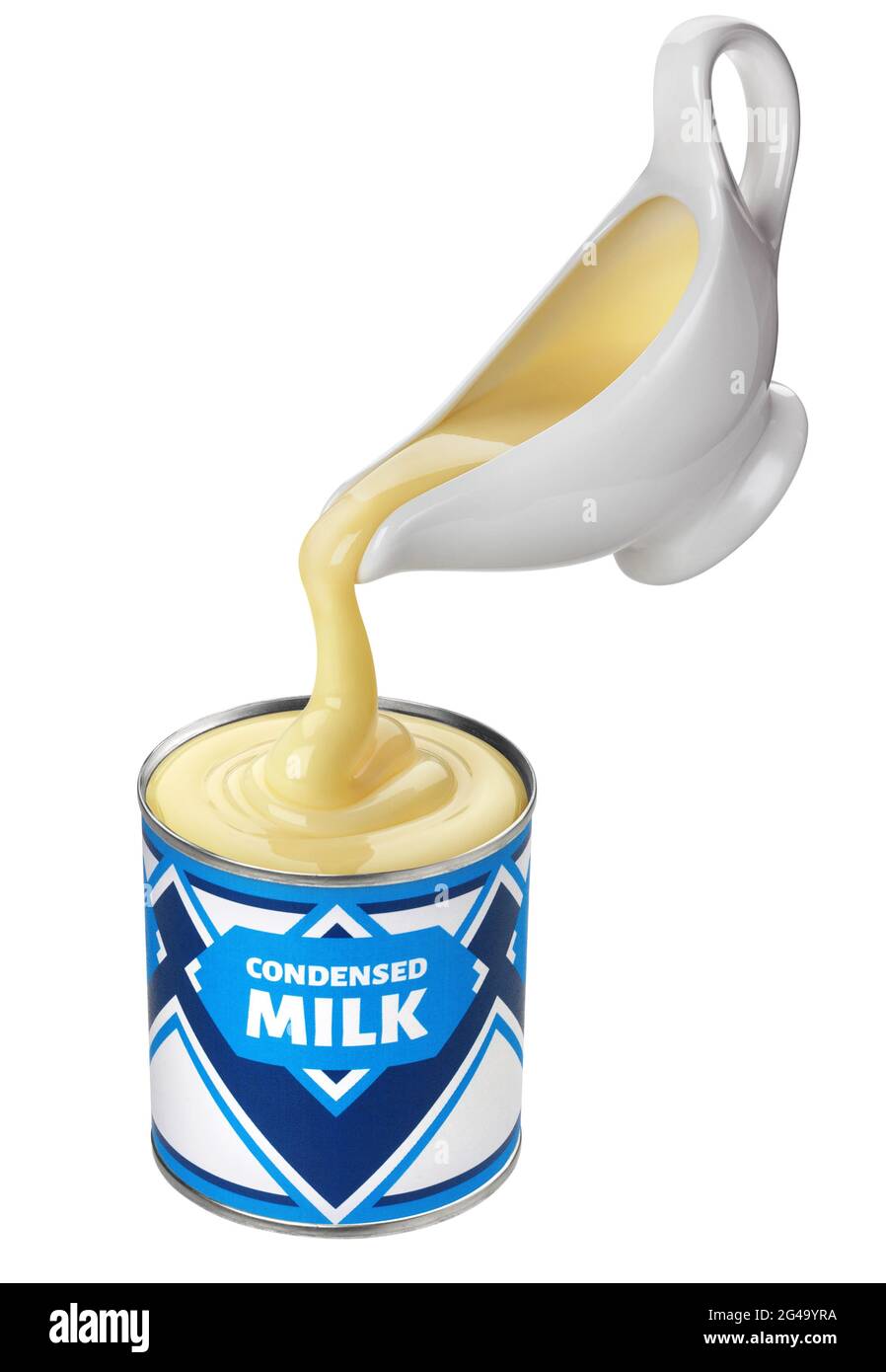 Condensed milk can Banque de photographies et d’images à haute ...