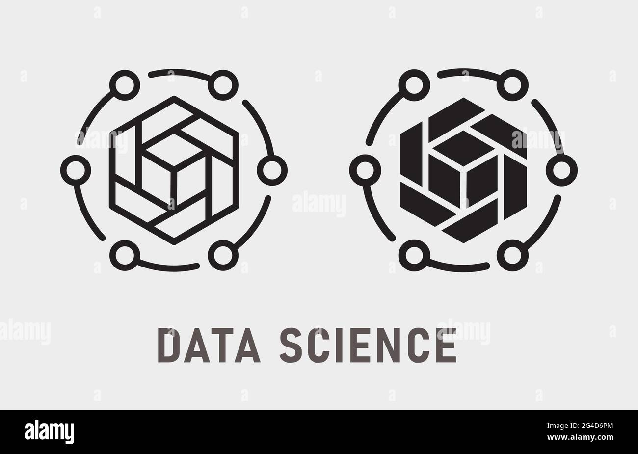 Data science Banque d'images vectorielles - Alamy