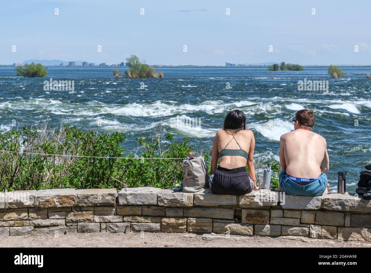 Parc des rapides lachine Banque de photographies et d’images à haute ...