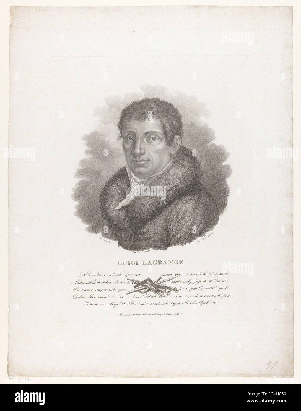 Astronome joseph louis lagrange Banque d'image et photos - Alamy