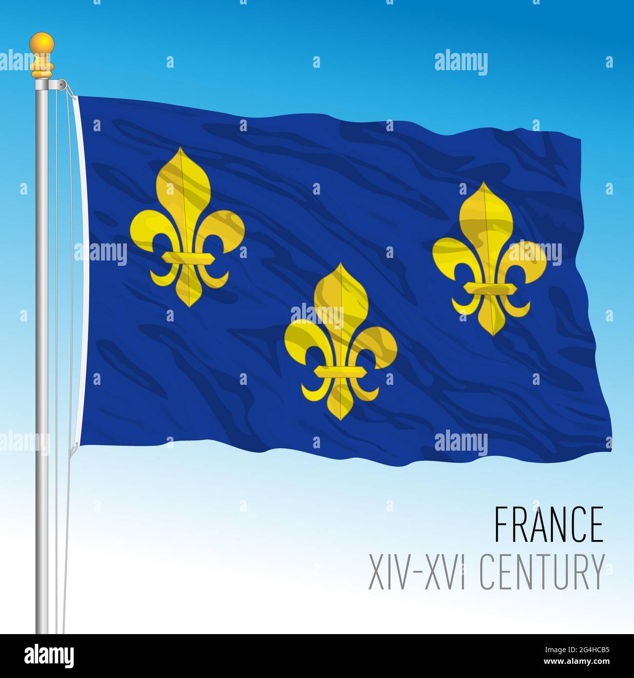 Palais du roi de france Banque d'images vectorielles - Alamy