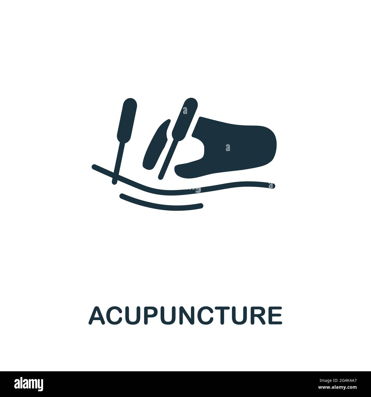 Acupuncture points Banque d'images vectorielles - Alamy