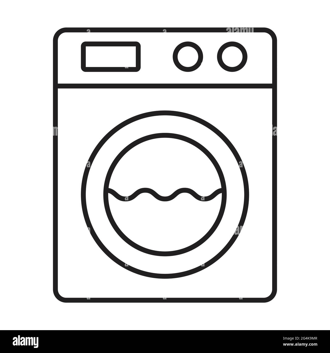 vecteur d'icône de lave-linge pour la conception graphique, logo, site ...