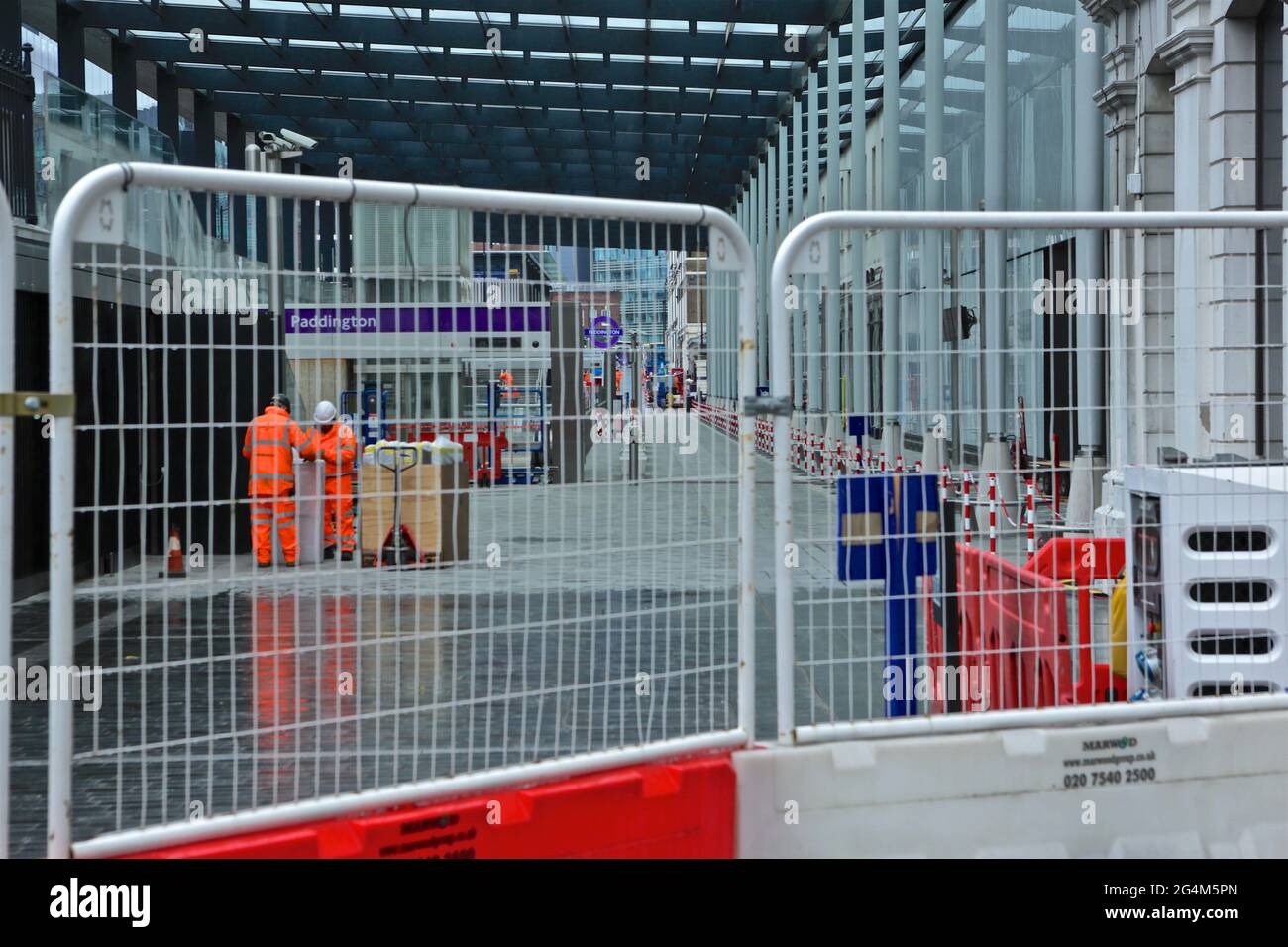 Londres (Royaume-Uni), 21 juin 2021 : les travaux de construction se ...