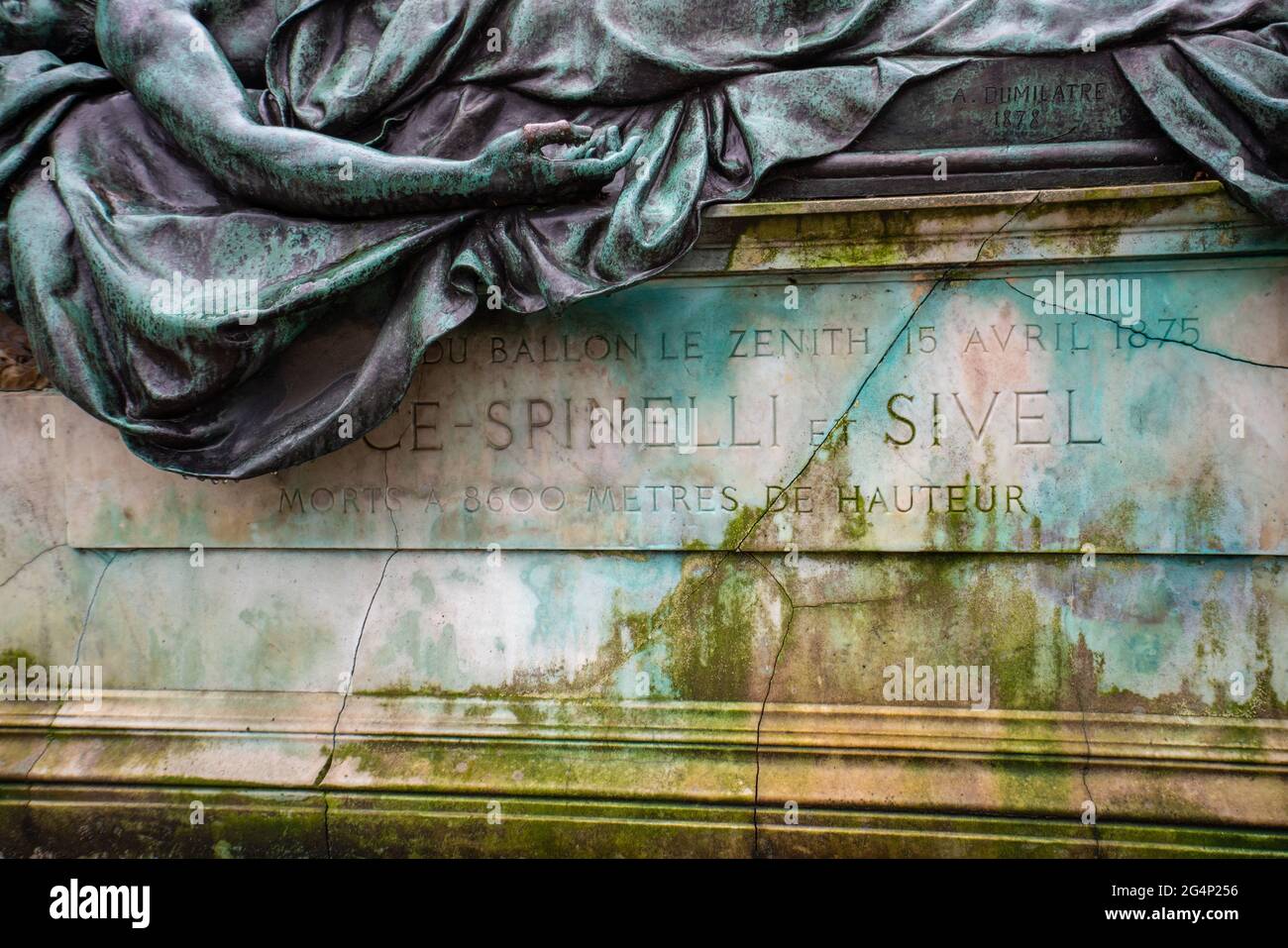 La tombe de Joseph Croce-Spinelli et de Theodore Sivel 2, les ...