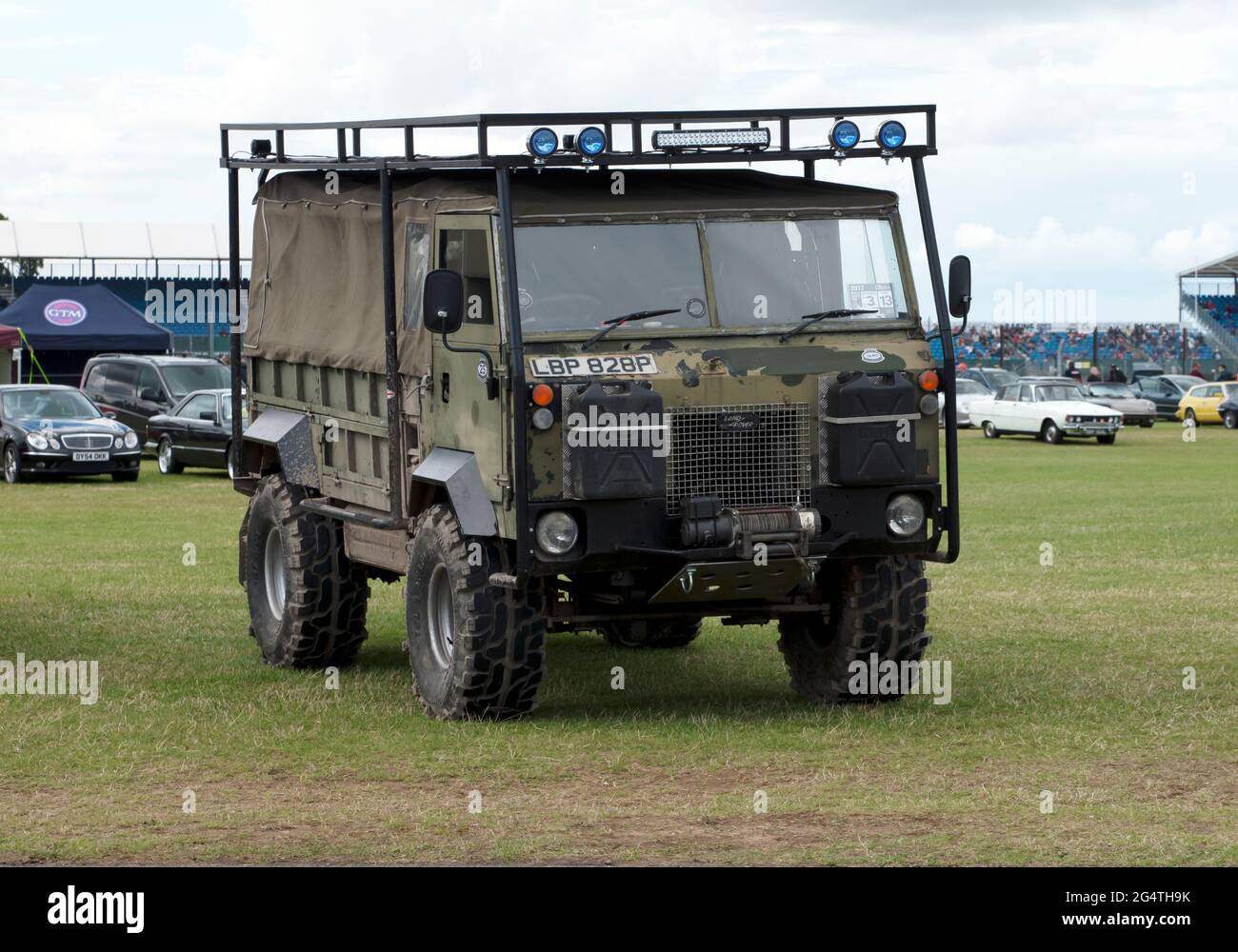 British army land rover vehicle Banque de photographies et d’images à ...