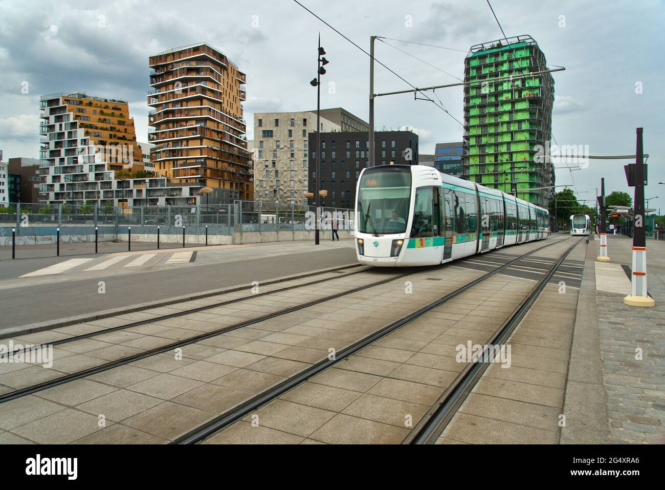 FRANCE, PARIS (75013), ZAC PARIS RIVE GAUCHE, BOULEVARD DU GÉNÉRAL D ...