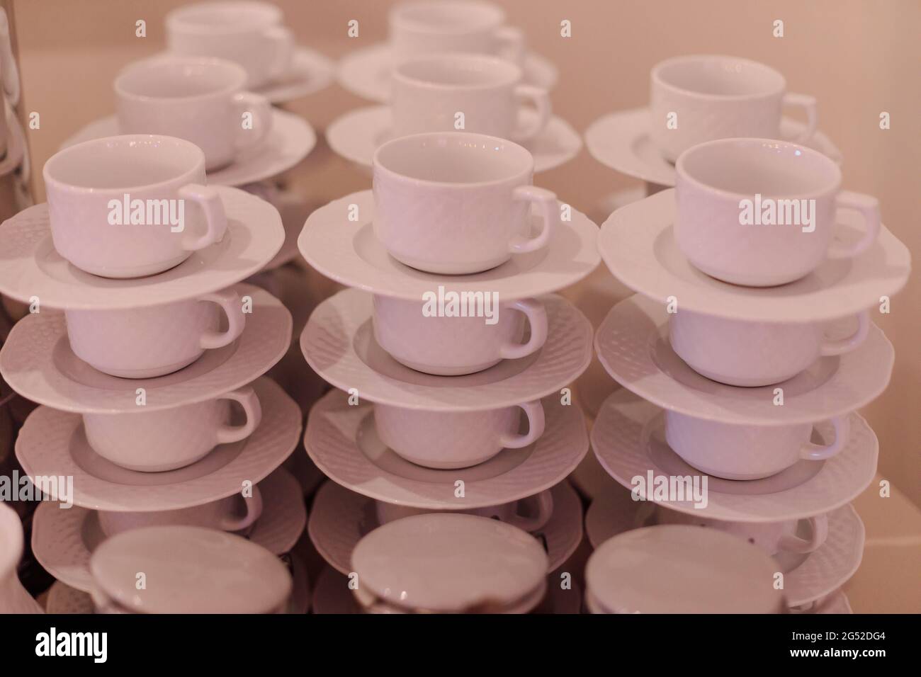 Self service tea and coffee Banque de photographies et d’images à haute ...