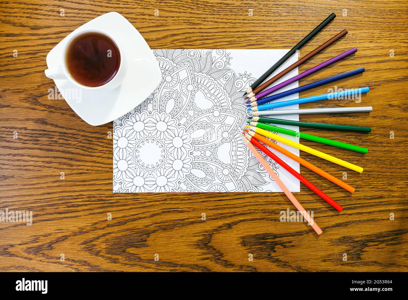 Coloriage de table Banque de photographies et d’images à haute ...