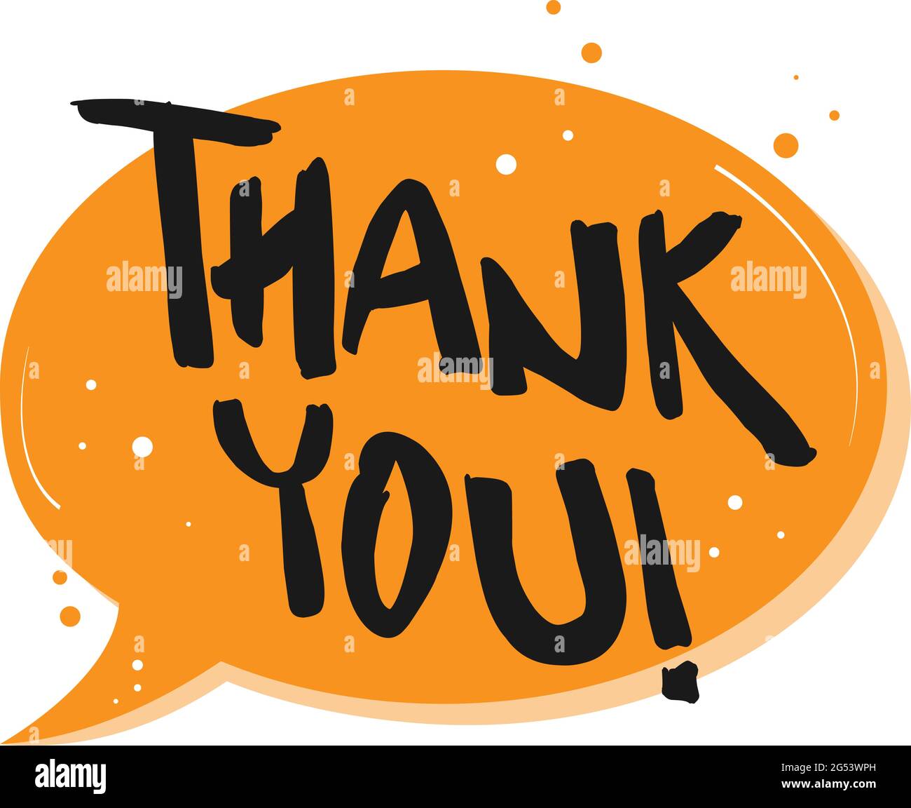 Thank you for Banque d'images vectorielles - Alamy