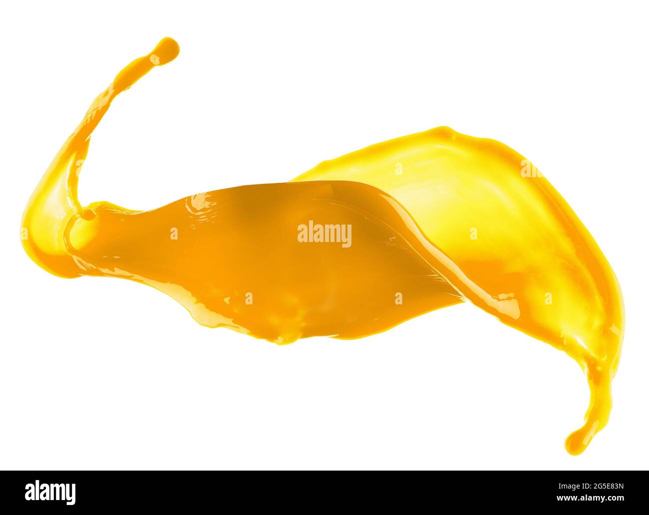 Water splash mango isolated Banque de photographies et d’images à haute ...