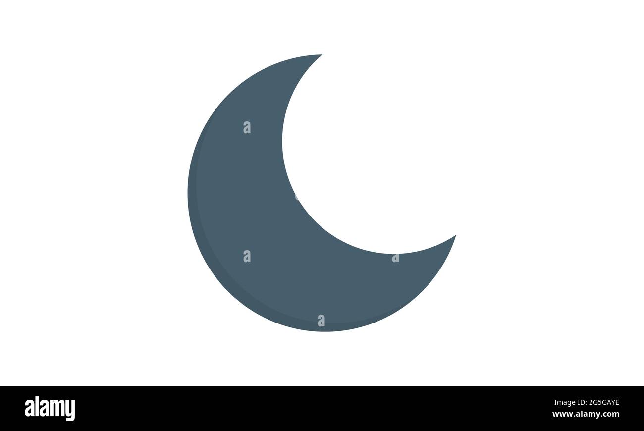 Moon half moon vector vectors Banque de photographies et d’images à ...