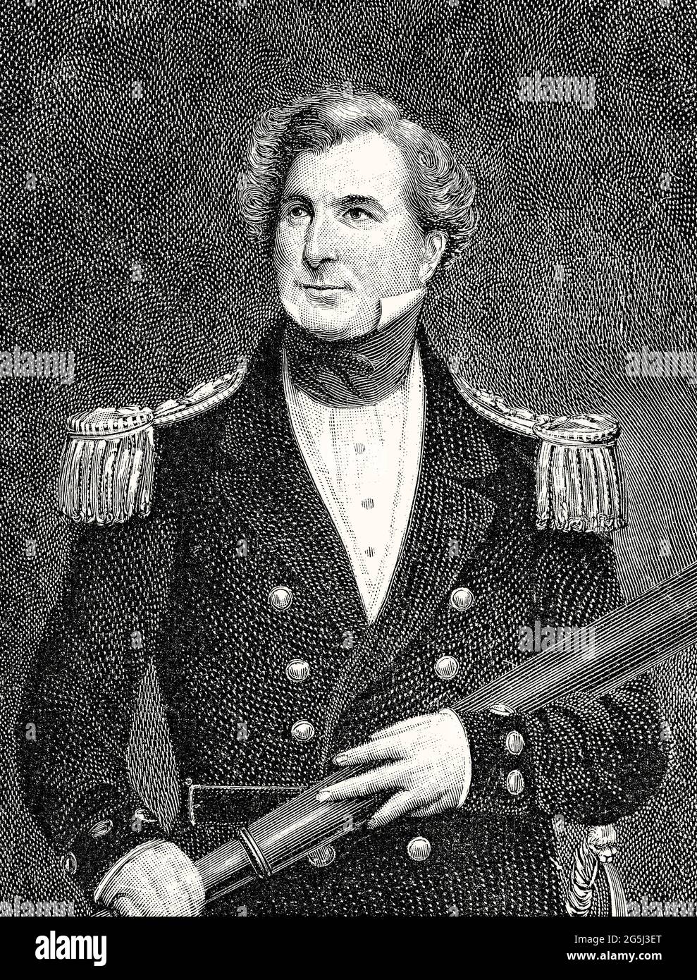 Portrait de james clark ross Banque de photographies et d’images à ...