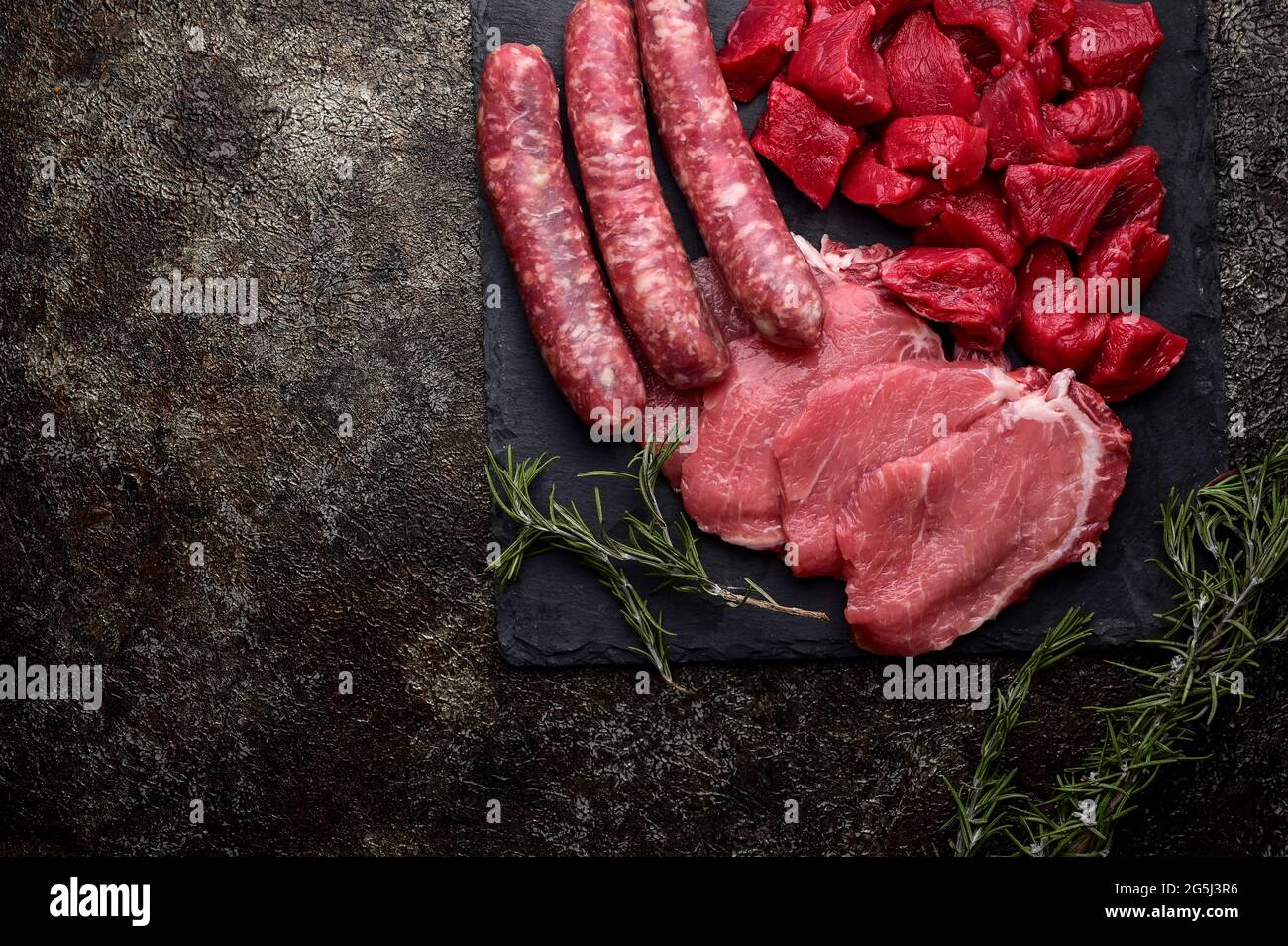 Sortes de viande Banque de photographies et d’images à haute résolution ...