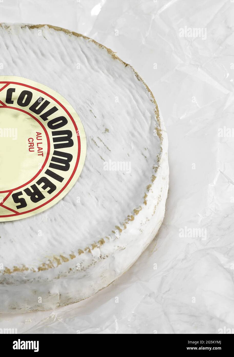 Coulommiers Cheese Banque d'image et photos - Alamy