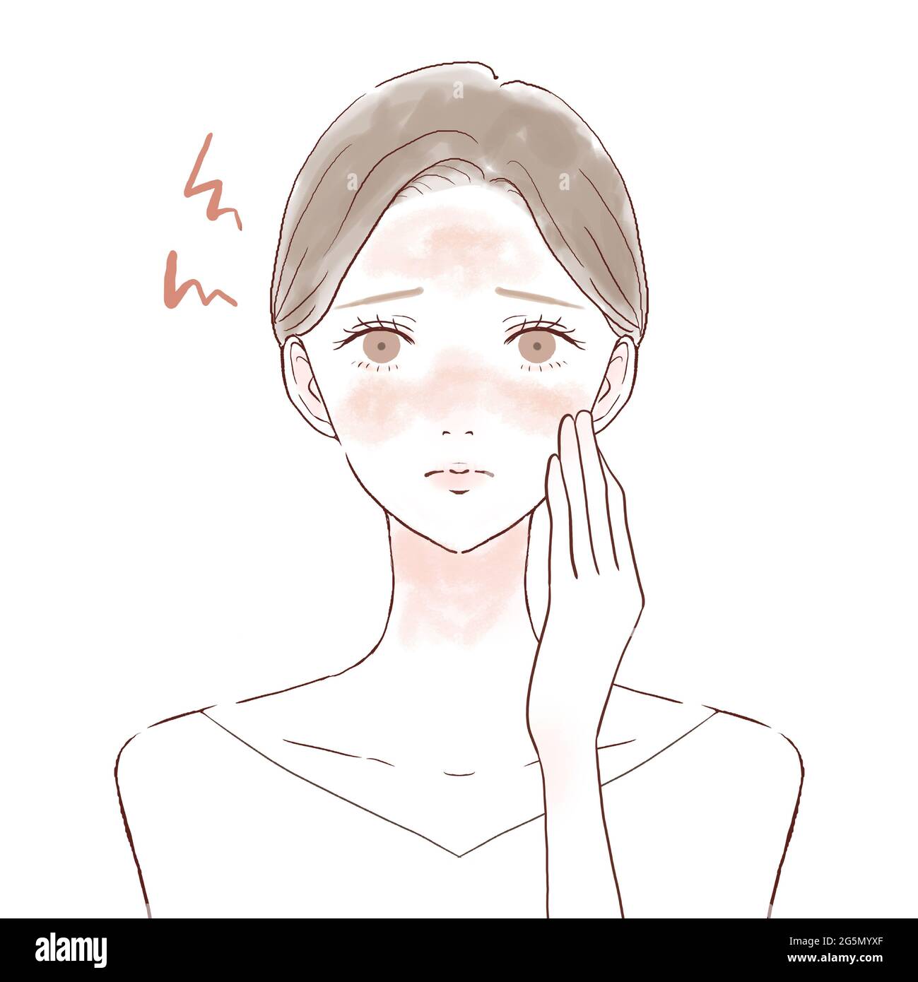 Inflammation de la peau Banque de photographies et d’images à haute ...