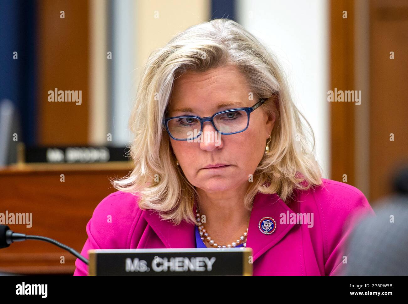 Le représentant des États-Unis Liz Cheney (républicain du Wyoming ...