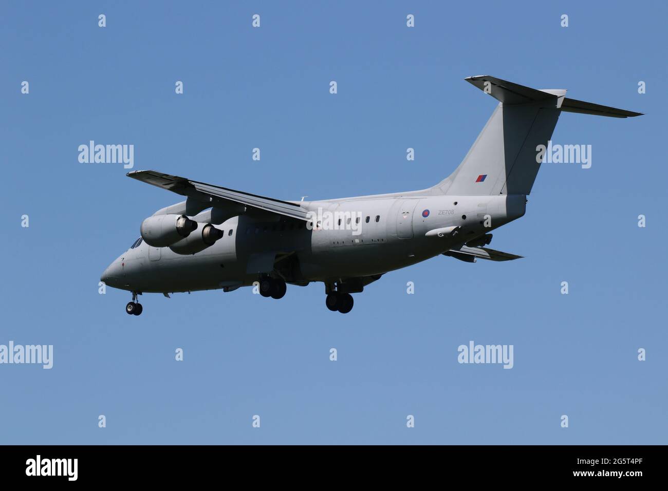 Bae 146 avion de transport militaire Banque de photographies et d ...