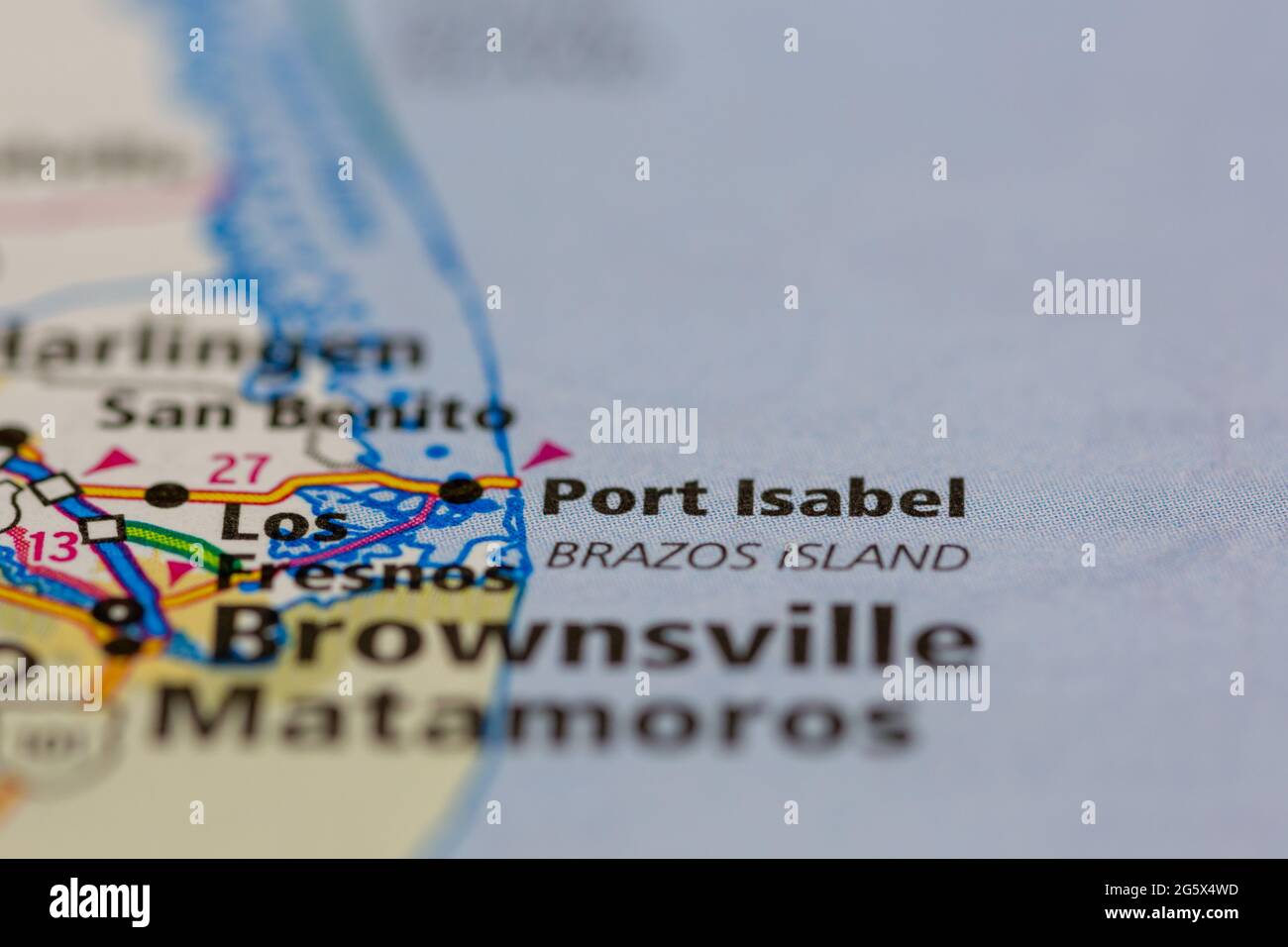 Carte de port isabel Banque de photographies et d’images à haute ...