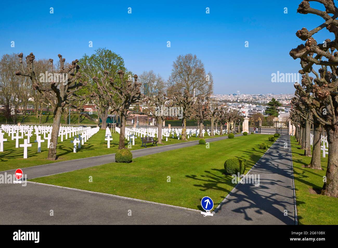 Suresnes american cemetery and memorial Banque de photographies et d ...