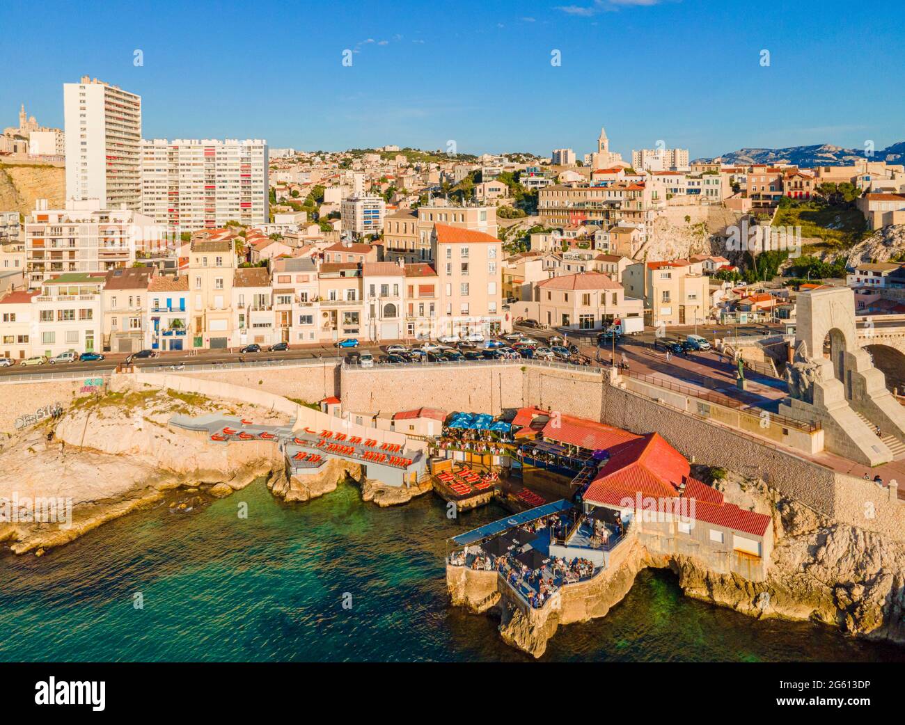 France, Bouches du Rhône, Marseille, quartier Endoume, Vallon des ...