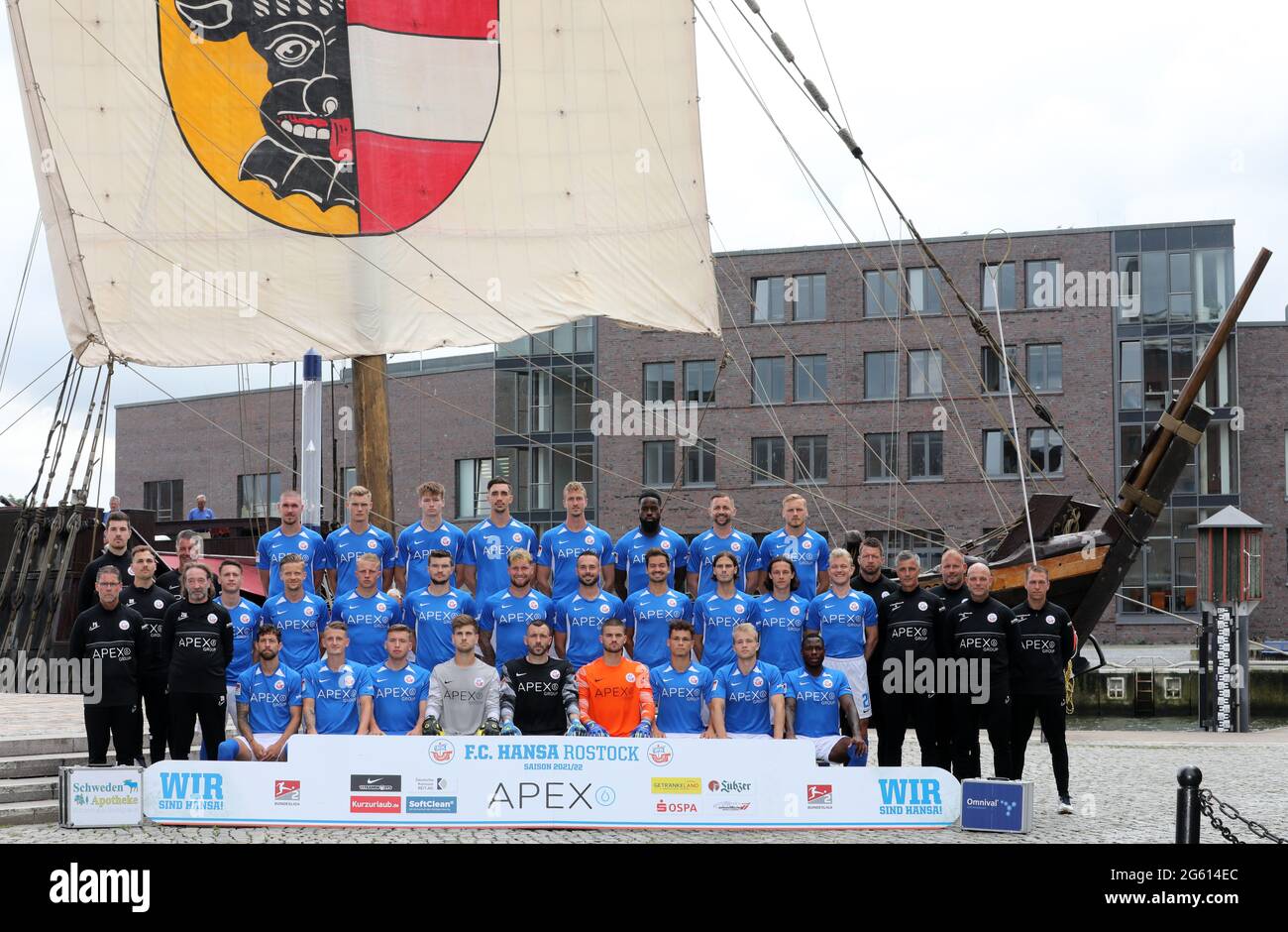 01 juillet 2021, Mecklembourg-Poméranie occidentale, Wismar: La photo ...