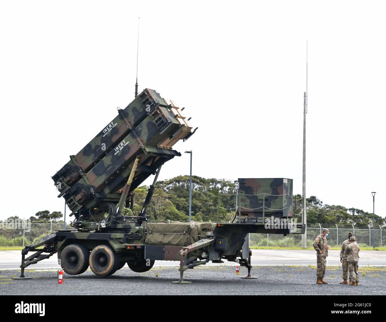 Amami, Japon. 1er juillet 2021. Le système Patriot Advanced Capability ...