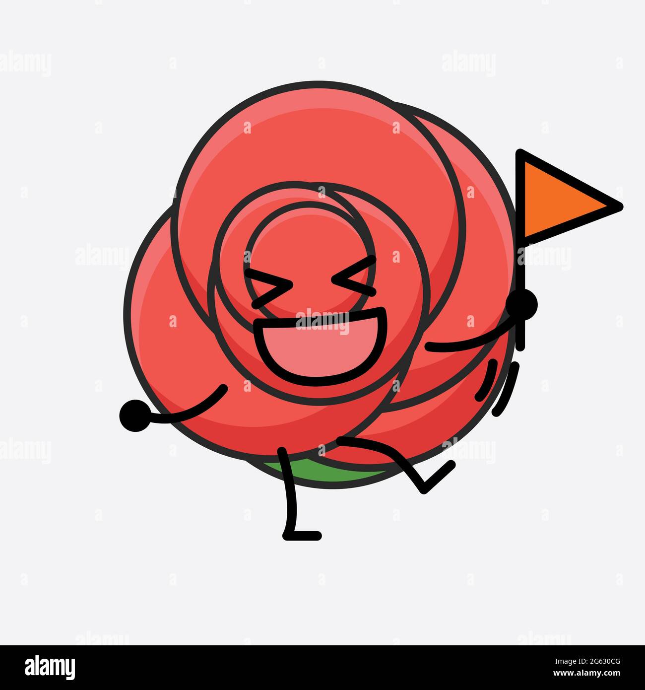 Smiley flower face illustration Banque de photographies et d’images à ...