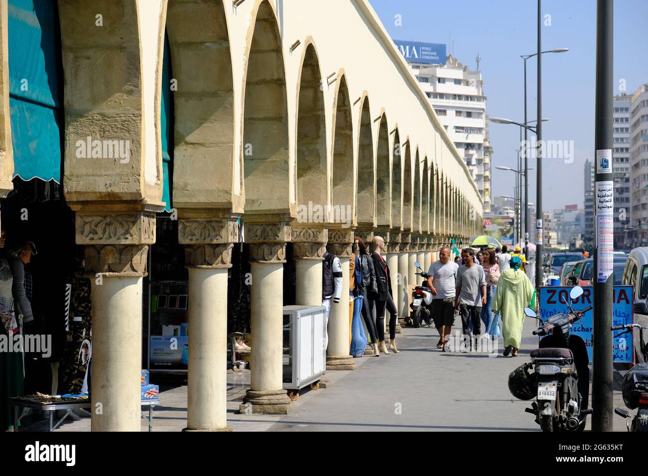 Rue traditionnelle casablanca Banque de photographies et d’images à ...