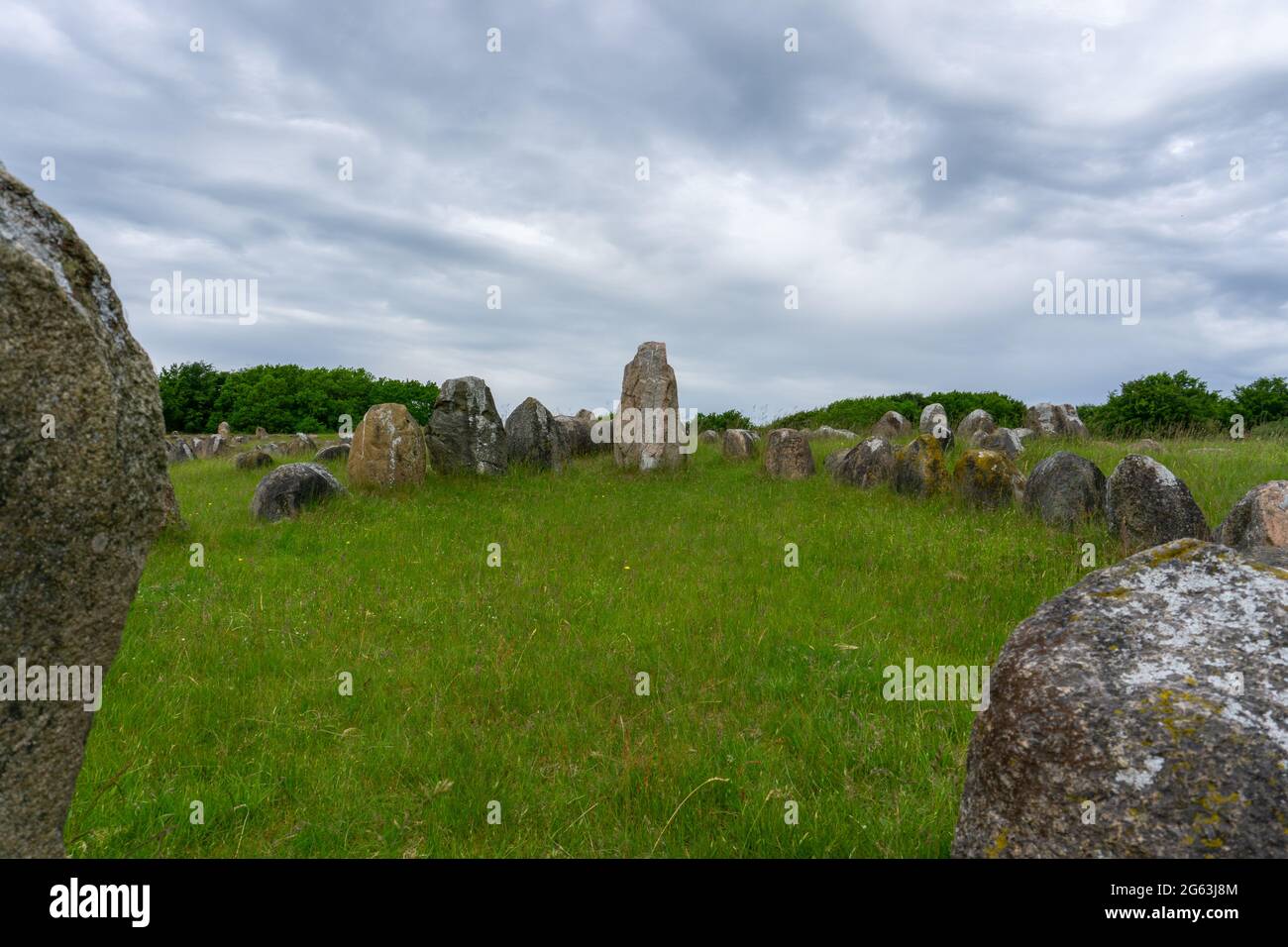 Viking headstone Banque de photographies et d’images à haute résolution ...