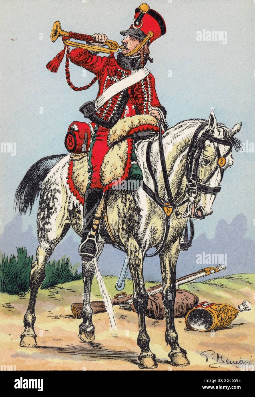 Trompette de hussards Banque de photographies et d’images à haute résolution - Alamy