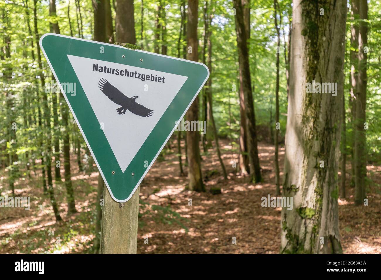 Nature preserve sign Banque de photographies et d’images à haute ...