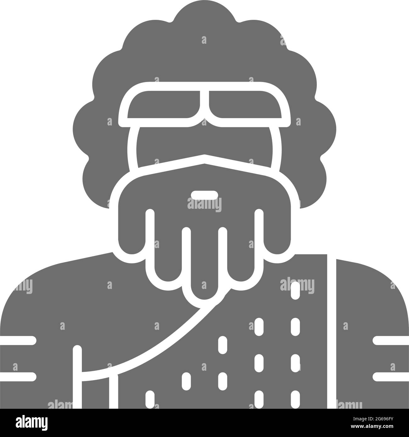 Homo sapiens préhistoire Banque d'images noir et blanc - Alamy