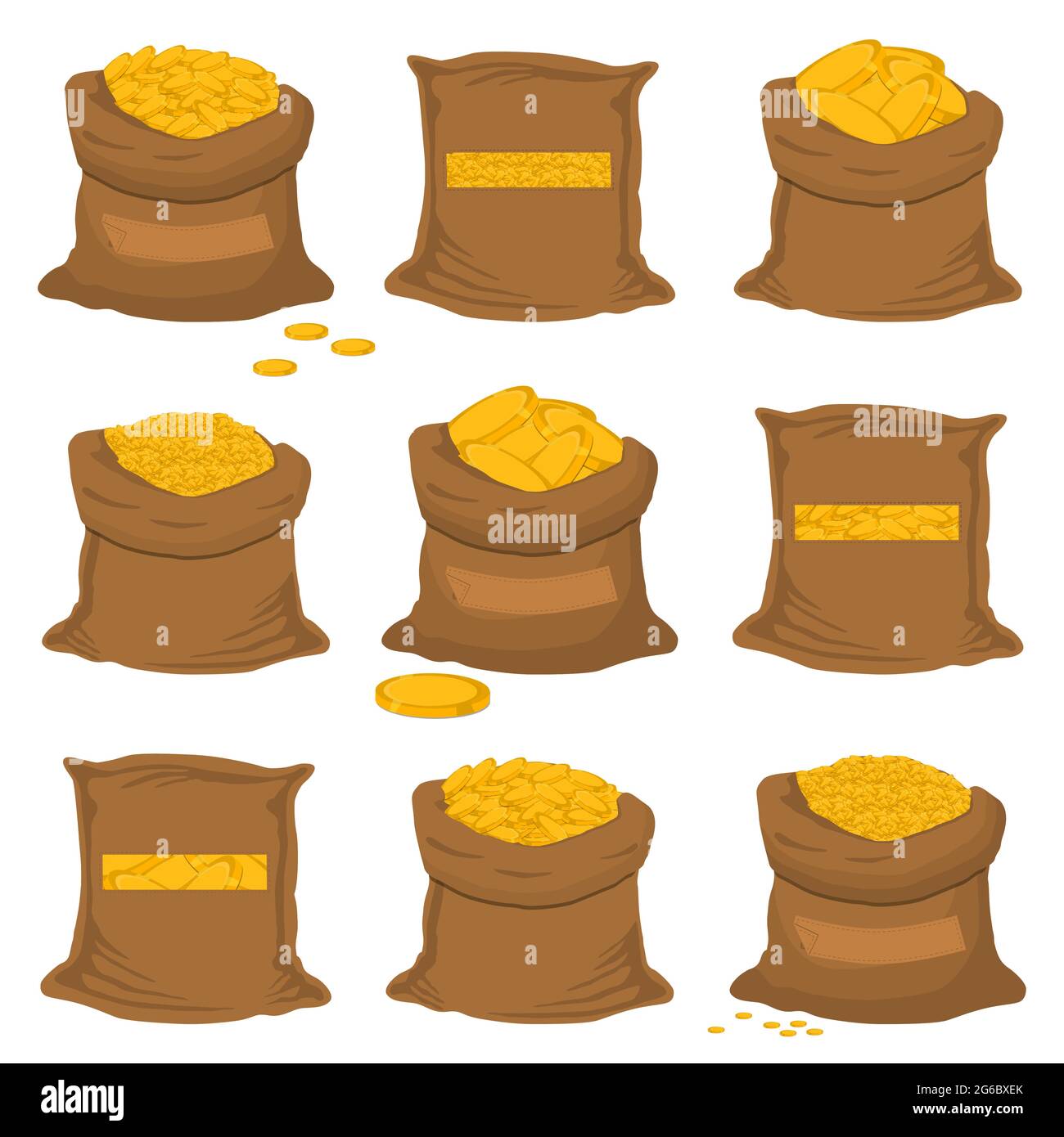 Illustration Sur Le Thème Grand Ensemble De Couleurs Différents Types