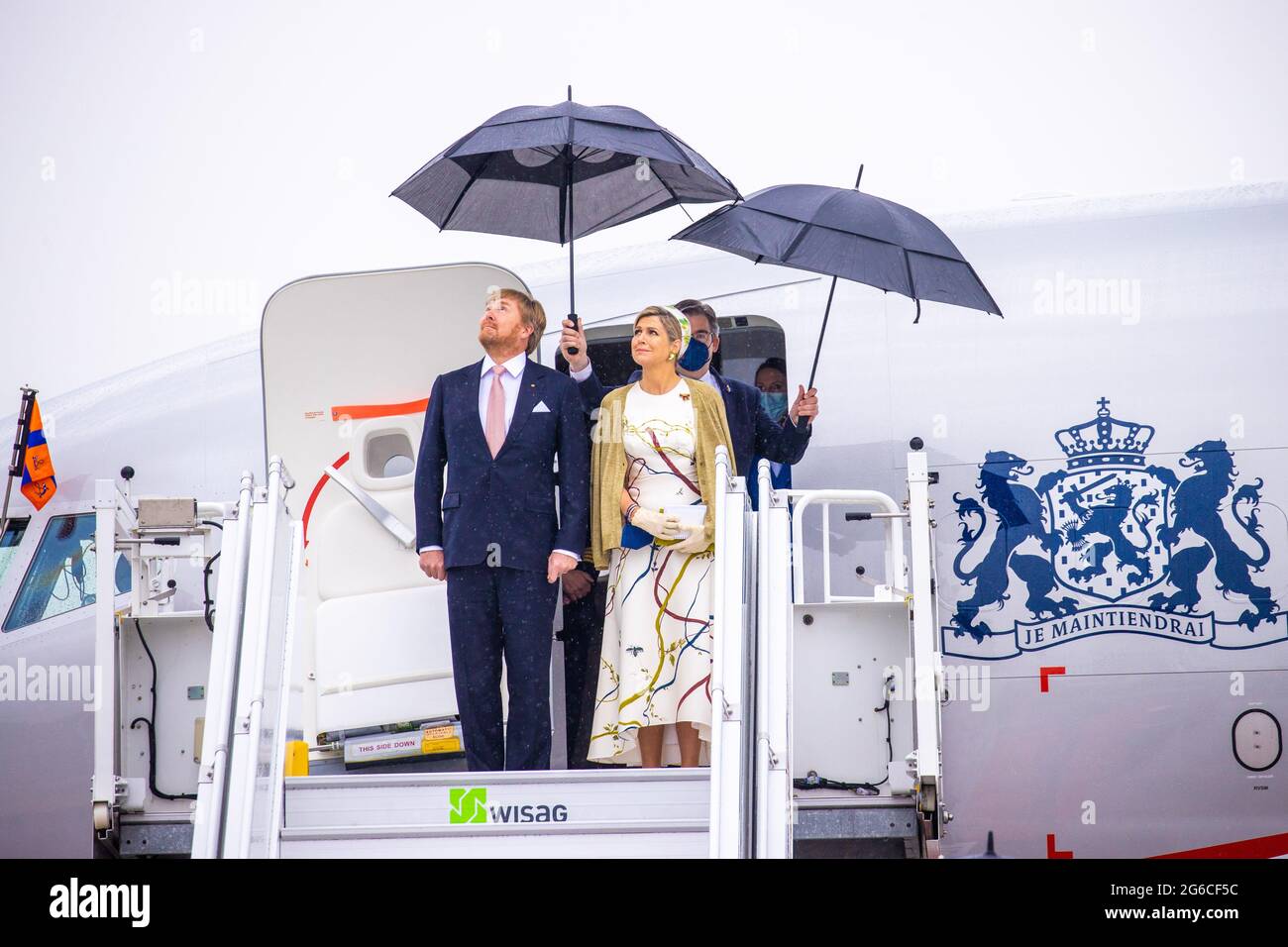 Le roi Willem-Alexander et la reine Maxima des pays-Bas arrivent à l ...