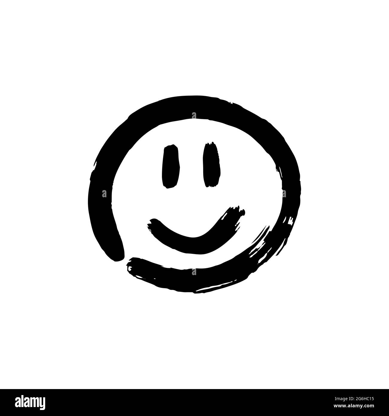 Emoji emoticon smiley vector set Banque d'images noir et blanc - Alamy