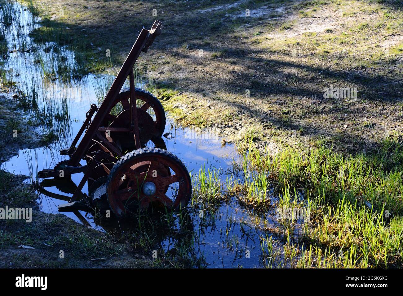 Gang mower Banque de photographies et d’images à haute résolution - Alamy