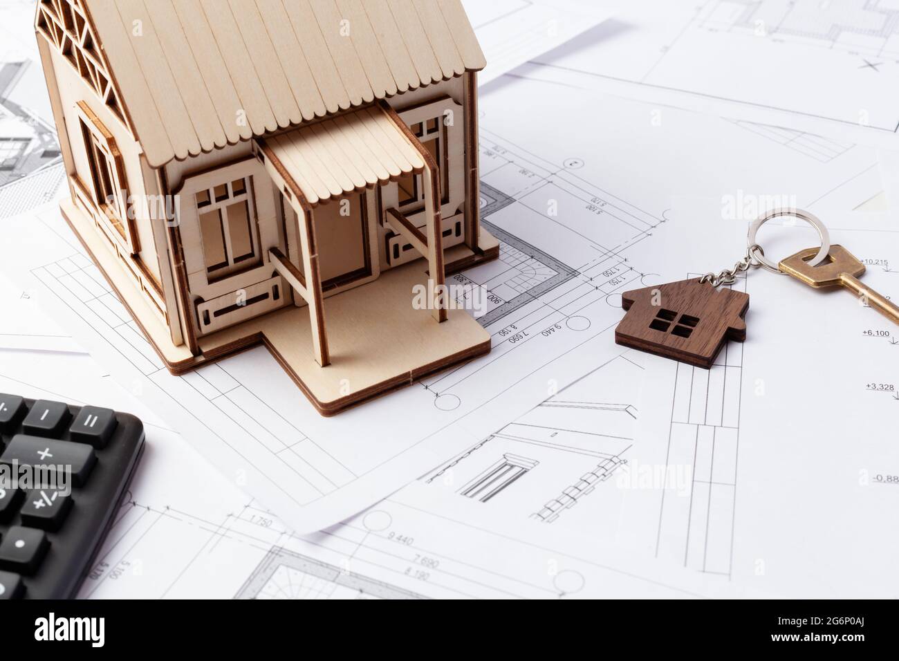 calcul de la construction de la maison, l'aménagement de la maison sur ...