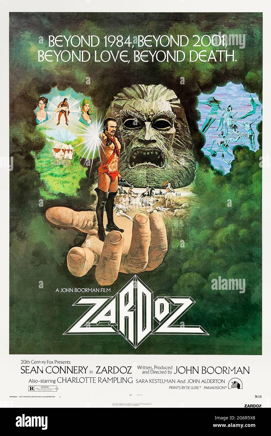Sean connery zardoz 1974 directed Banque de photographies et d’images à ...
