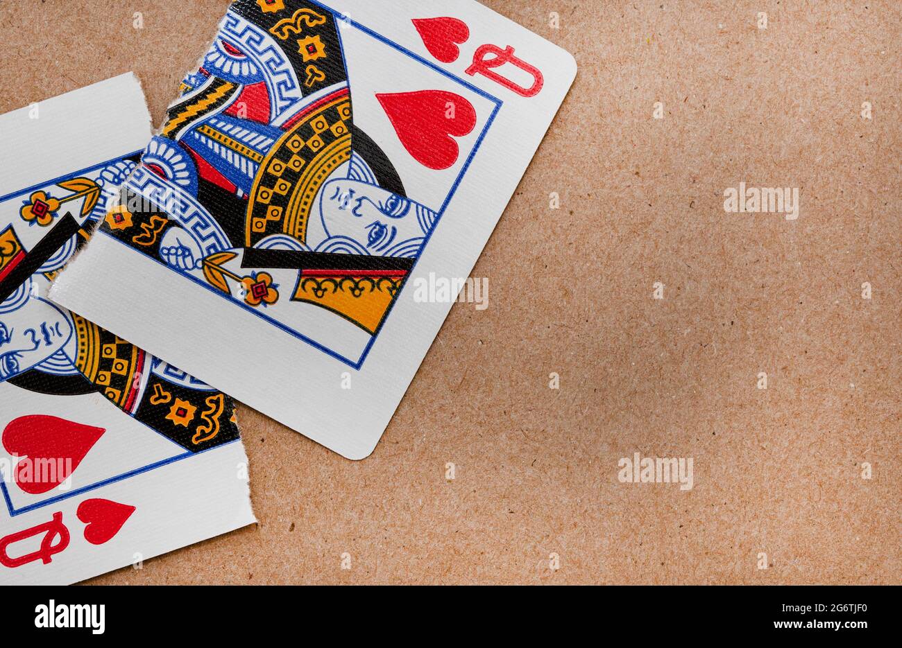 Hearts queen Banque de photographies et d’images à haute résolution - Alamy