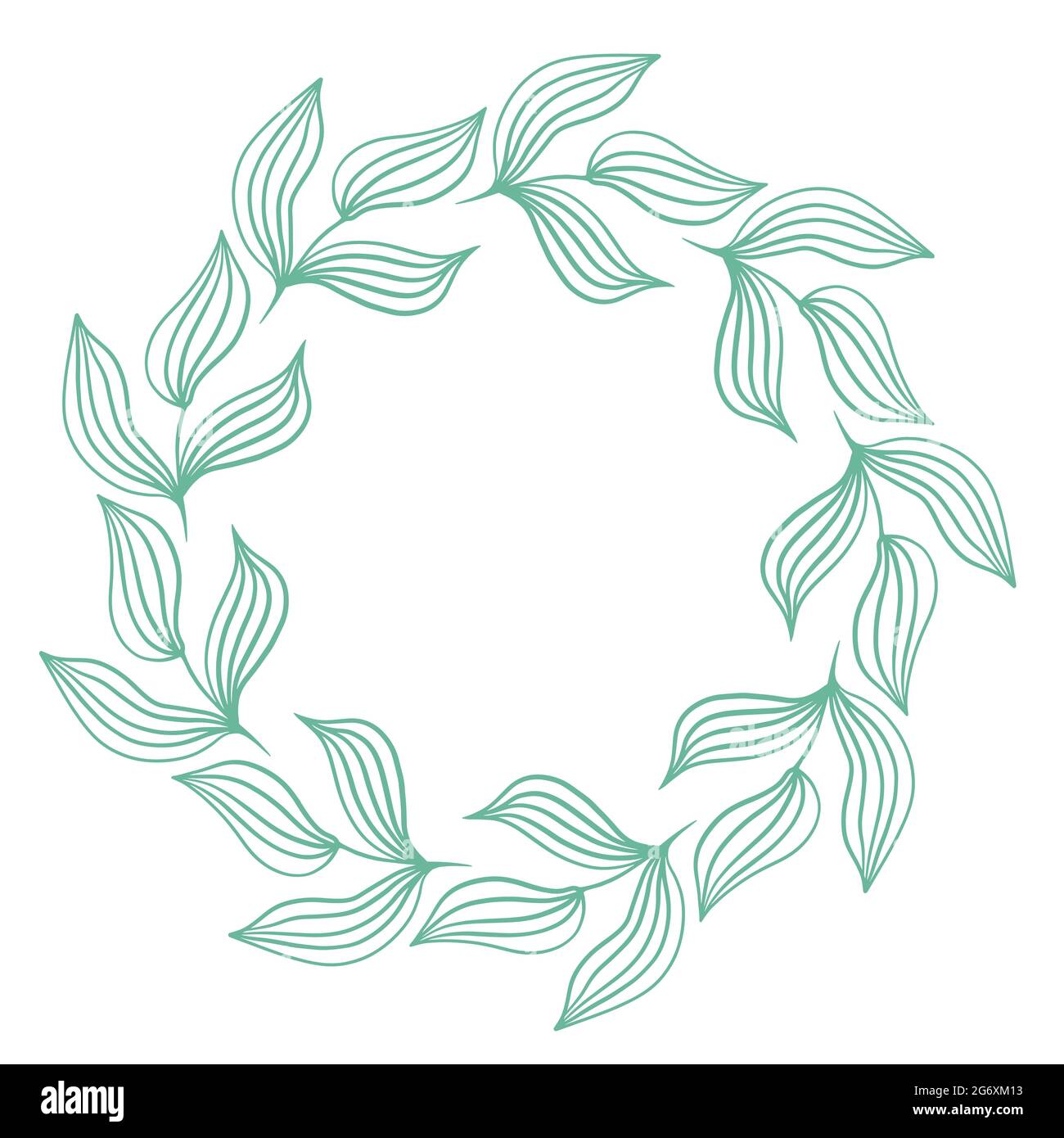 Cadre rond vert Banque de photographies et d’images à haute résolution ...