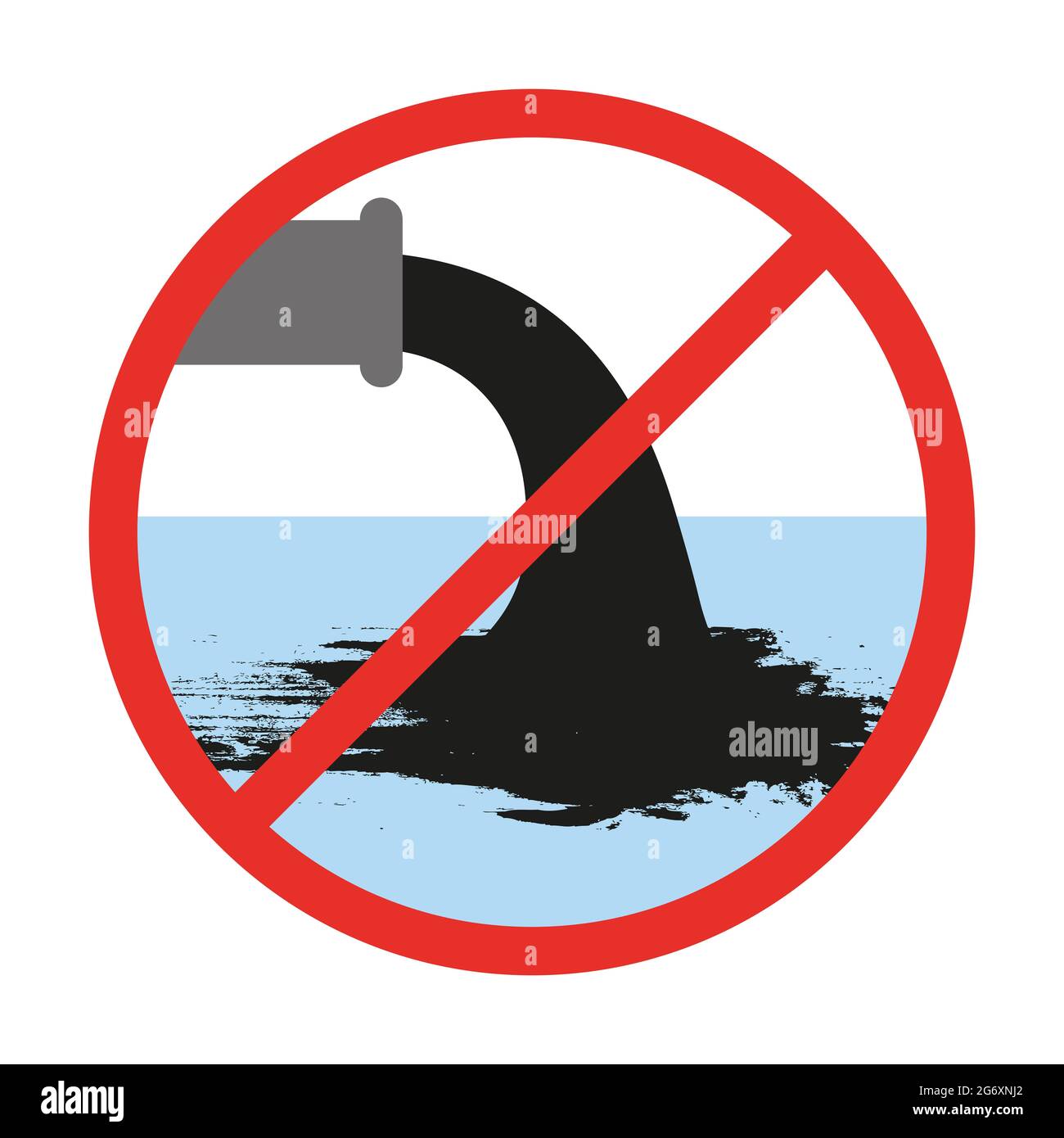 Symbole de pollution de l'environnement, illustration du logo Photo ...