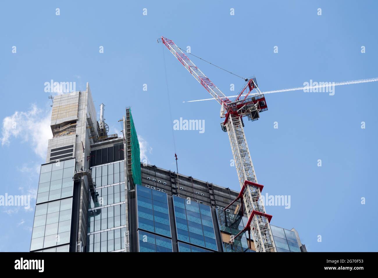 Varsovie Varso Tower En Construction Banque d'image et photos - Alamy