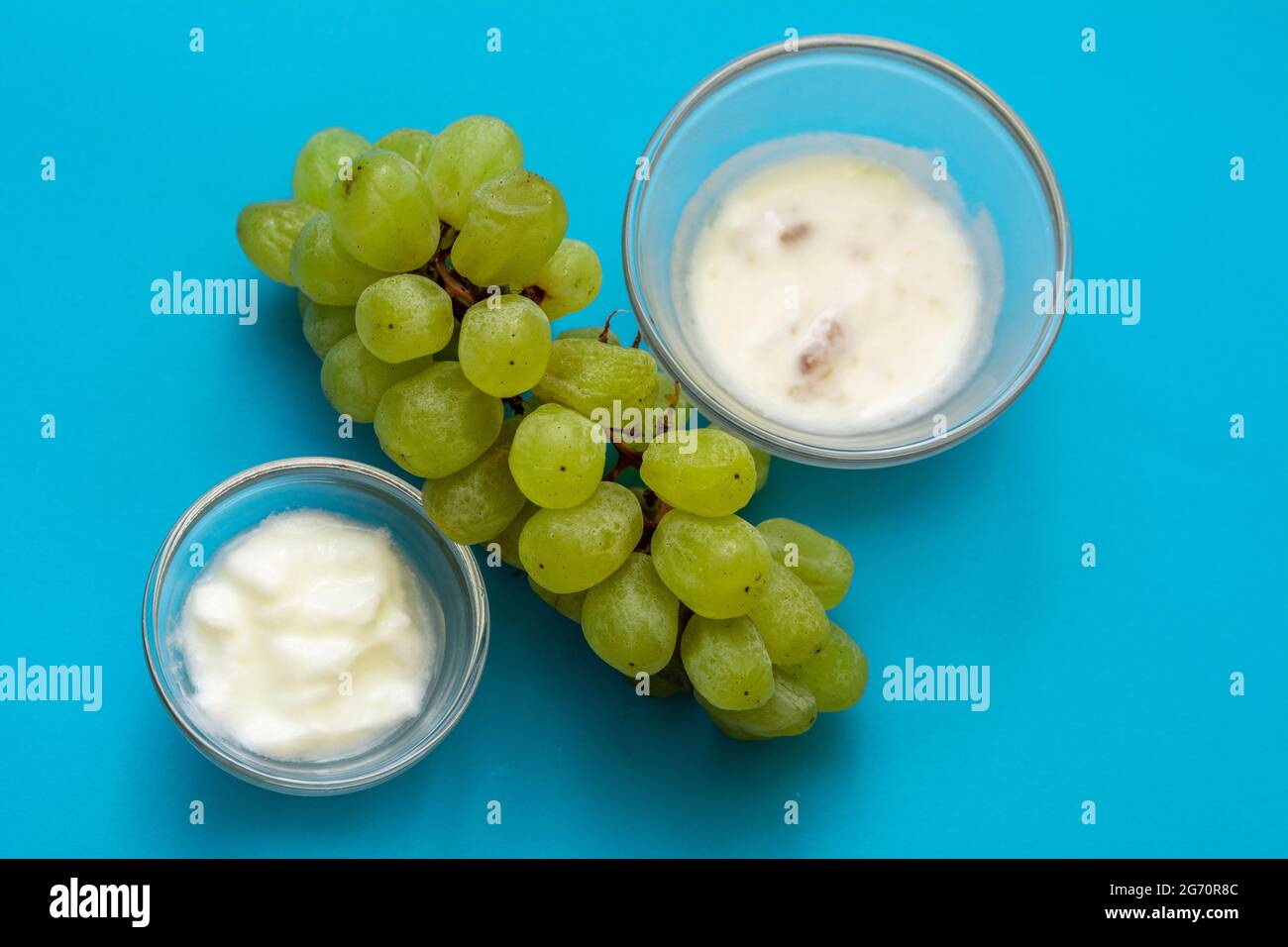 Masque de raisin avec raisins et yaourt avec antioxydants naturels ...