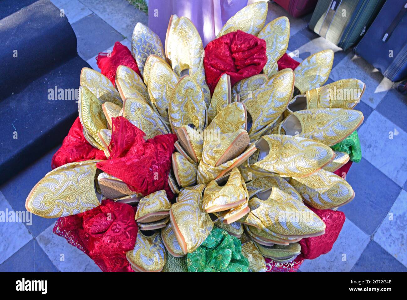 Chaussures Traditionnelles Marocaines Banque d'image et photos - Alamy