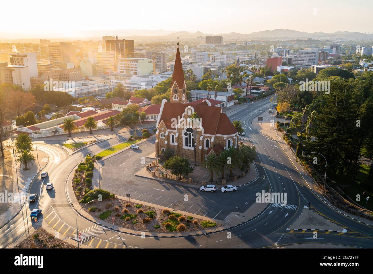 Namibia windhoek skyline Banque de photographies et d’images à haute ...