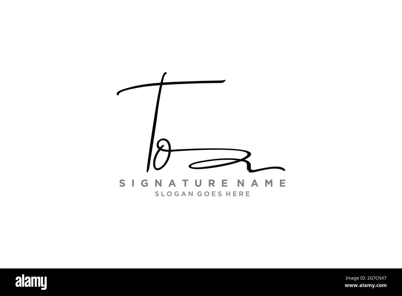 VERS lettre Signature logo Template Design élégant logo Sign symbole ...