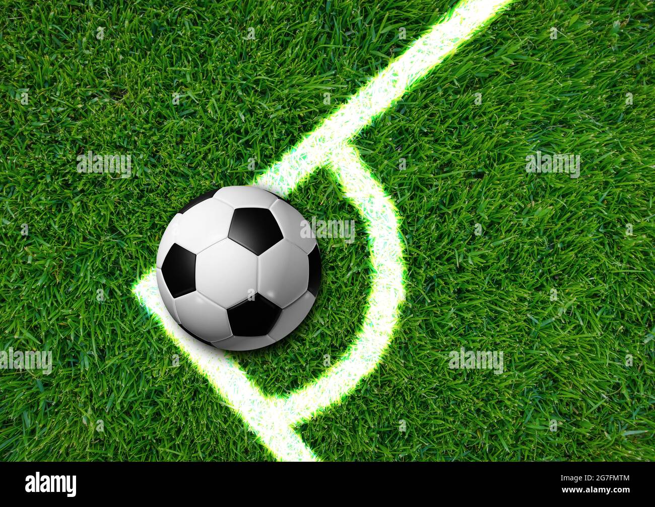 Coin football Banque de photographies et d’images à haute résolution ...