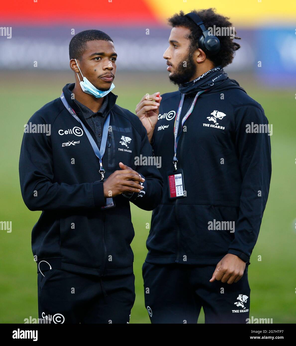 Grant Williams des requins de la cellule C avec Jaden Hendrikse des ...