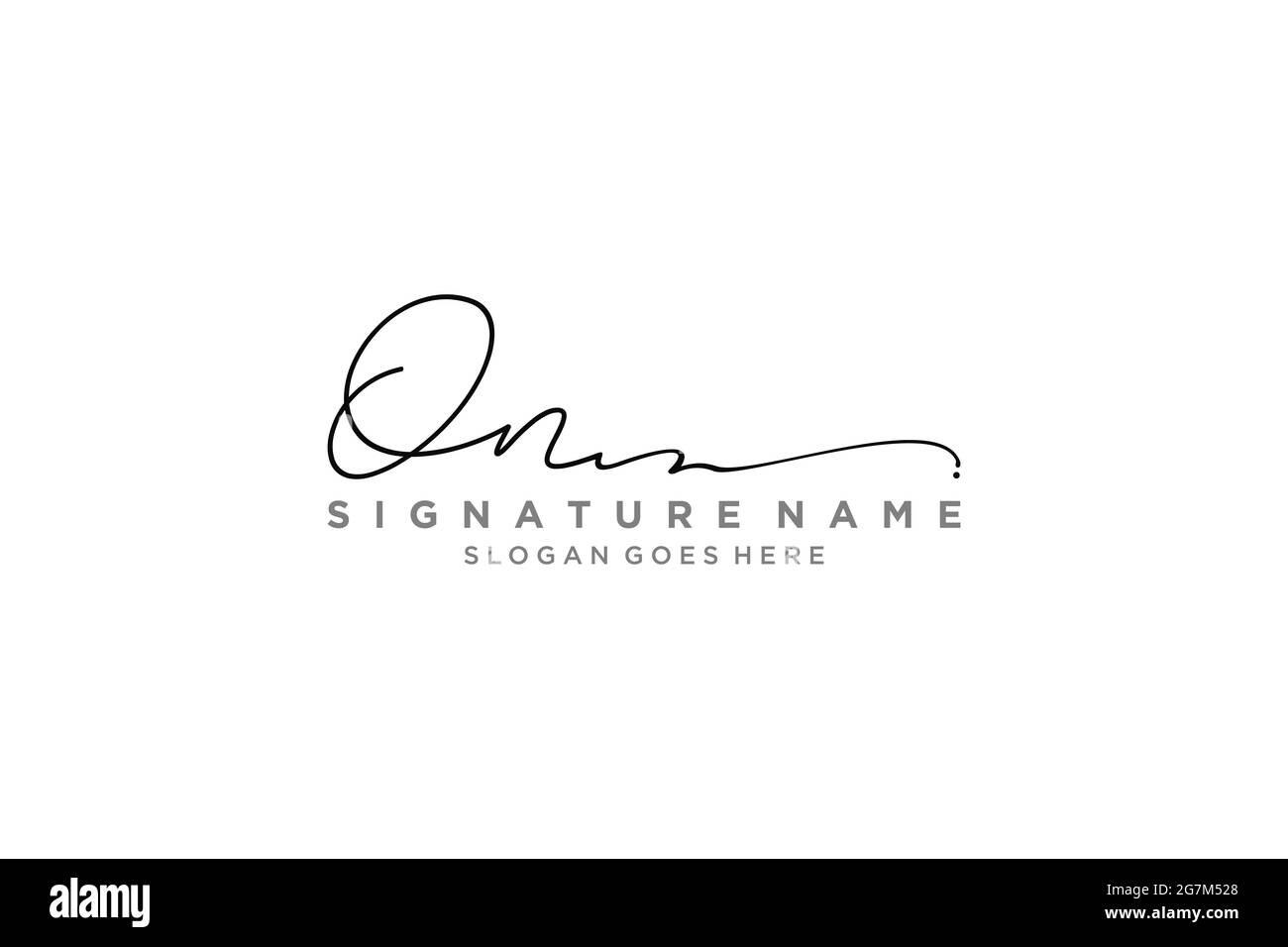 SUR lettre Signature logo Template Design élégant logo Sign symbole ...
